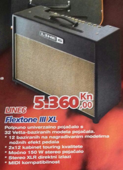 Line6 Flextone III model 212XL prod/mj.za razno.