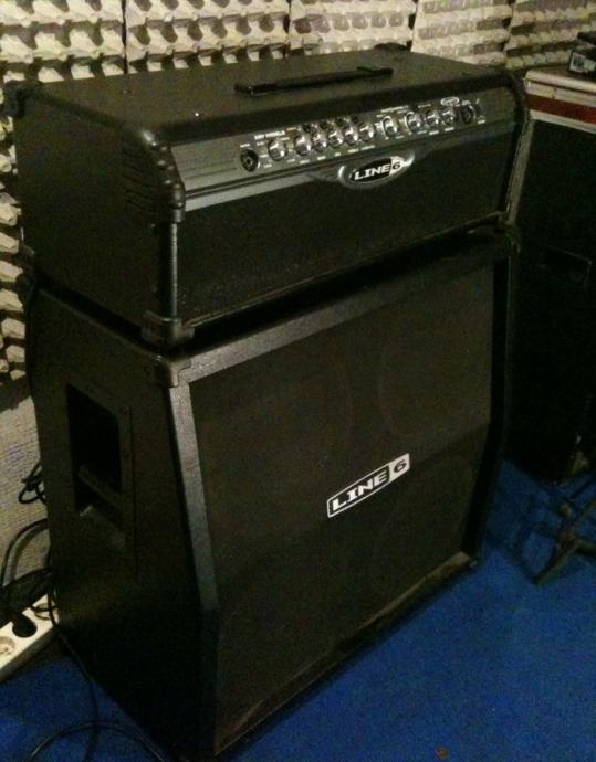 LINE6 Spider II 150W box i 4X12 cabinet, stereo ampifire