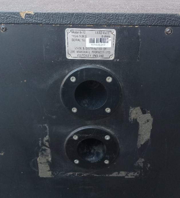 Marshall 4x12 box sa V30 prod./mjenjam!
