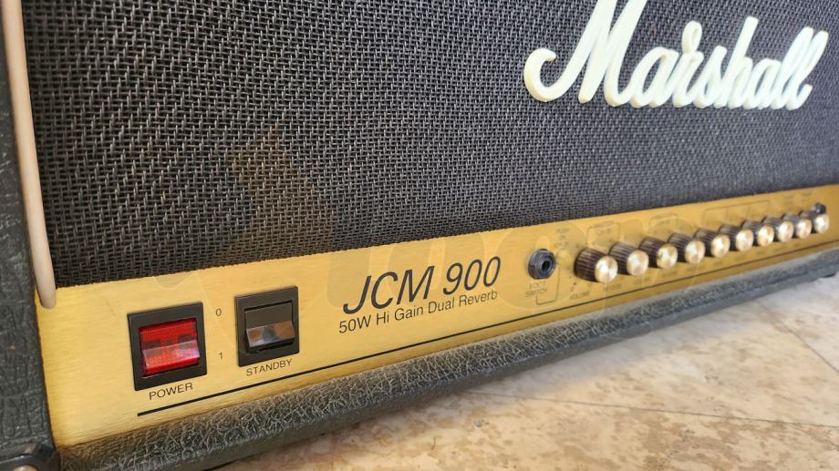 Marshall JCM 900 Model 4500 50-Watt Hi Gain Dual Reverb Head