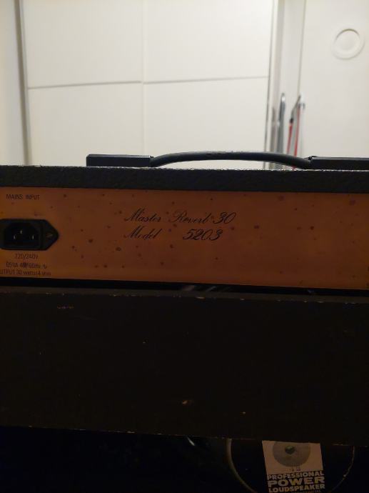 Marshall Master Reverb 30 Model 5203