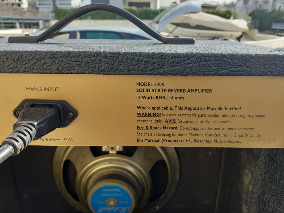 Marshall Reverb 12 5205