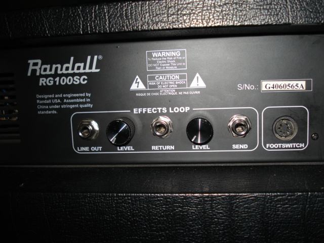 RANDALL RG100 sc stereo corus G2 serija