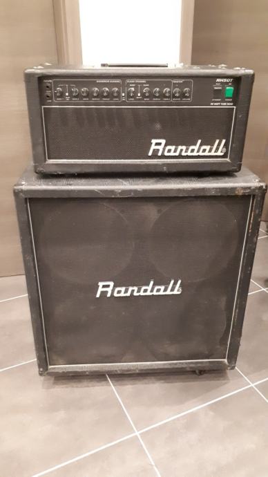 AKCIJA! Randall RH50T + box 4x12 (zamjena - pogledaj opis)