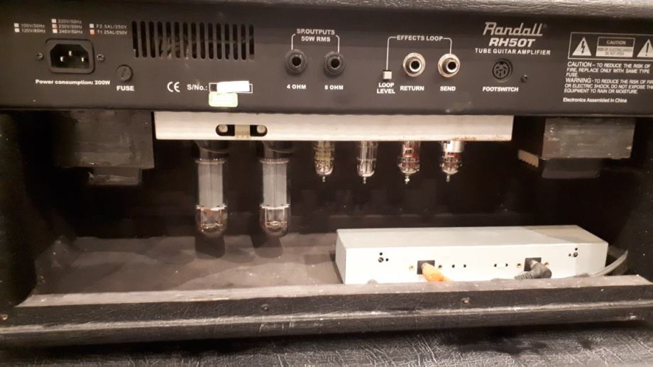 AKCIJA! Randall RH50T + box 4x12 (zamjena - pogledaj opis)