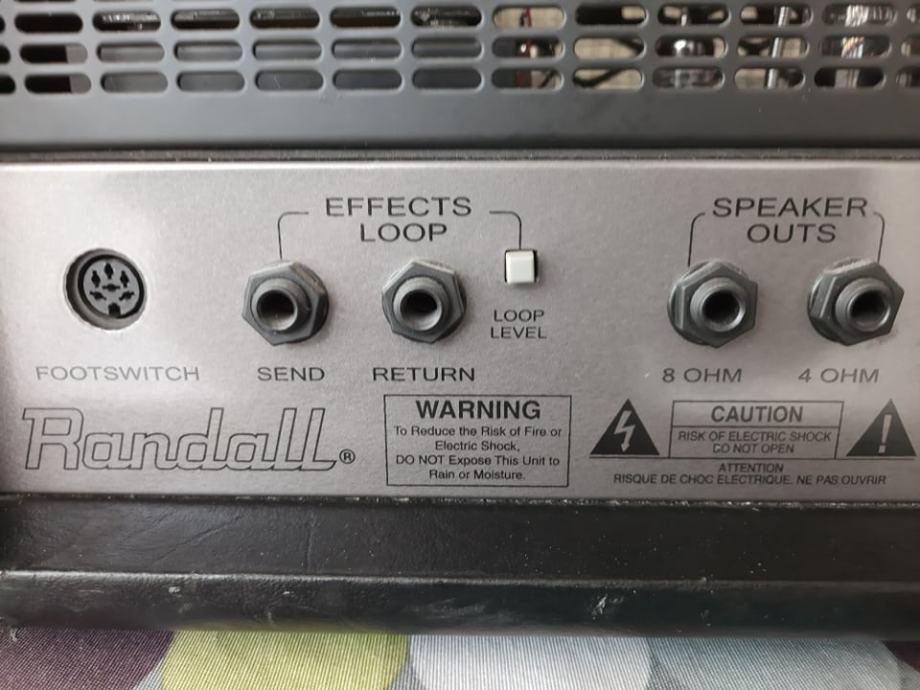 RANDALL RT50 - POJAČALO LAMPAŠ 50W