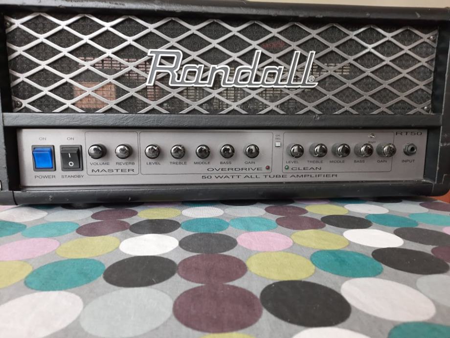 RANDALL RT50 - POJAČALO LAMPAŠ 50W