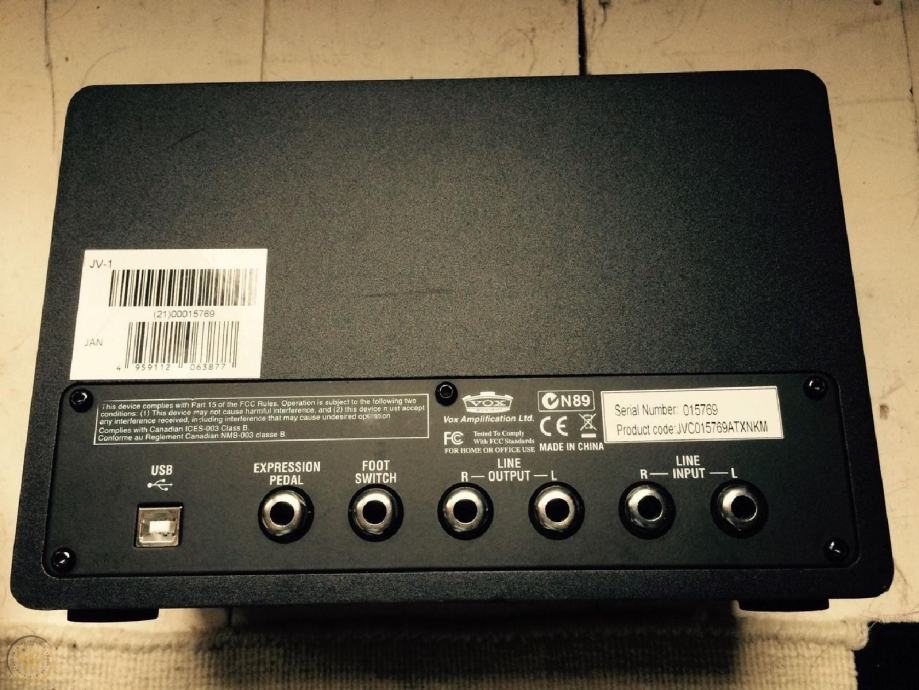 Vox JamVox JV-1gitarsko pojacalo , monitor USB