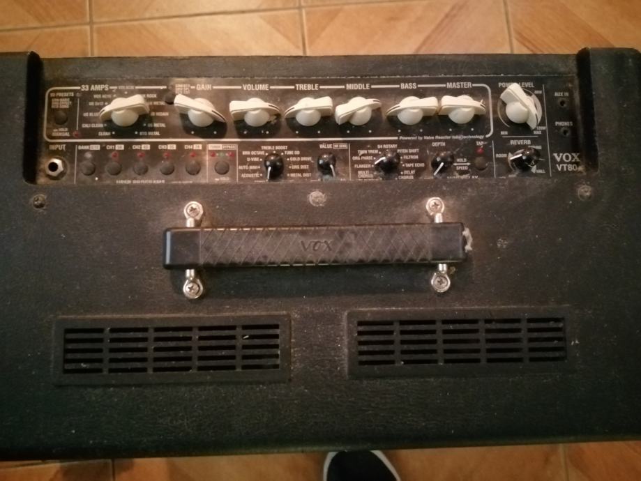VOX VT 80+ S ORGINALNIM FOOTSWITCH-om