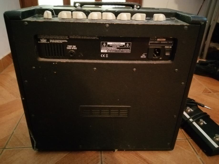 VOX VT 80+ S ORGINALNIM FOOTSWITCH-om
