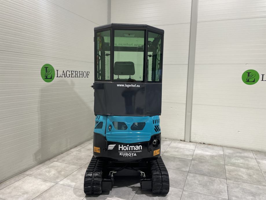 Mini bager HOFMAN HM17 CAB Kubota motor