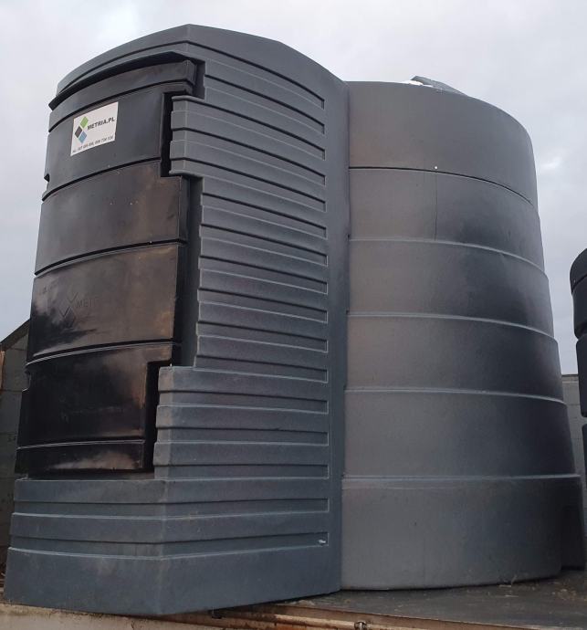 Spremnik za gorivo 5000 L s opremom (tank, cisterna)