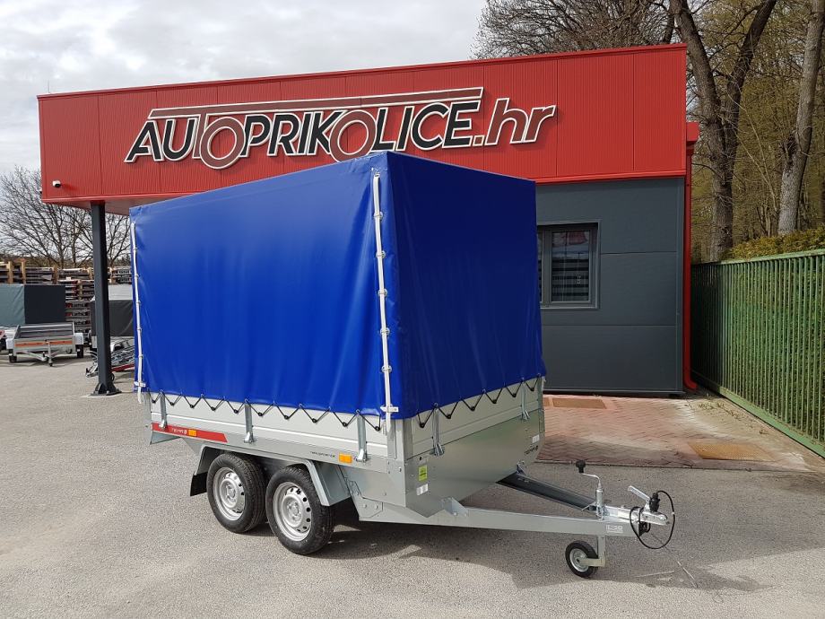 PRIKOLICA SA 2 OSOVINE-ALU STRANICE-B kategorija!, 2025 god.