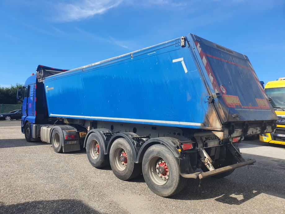 F.X. MEILLER MHKA 12/27, alu kiperica 27 m³, SAF, REG. DO 03/24, 2016 god.