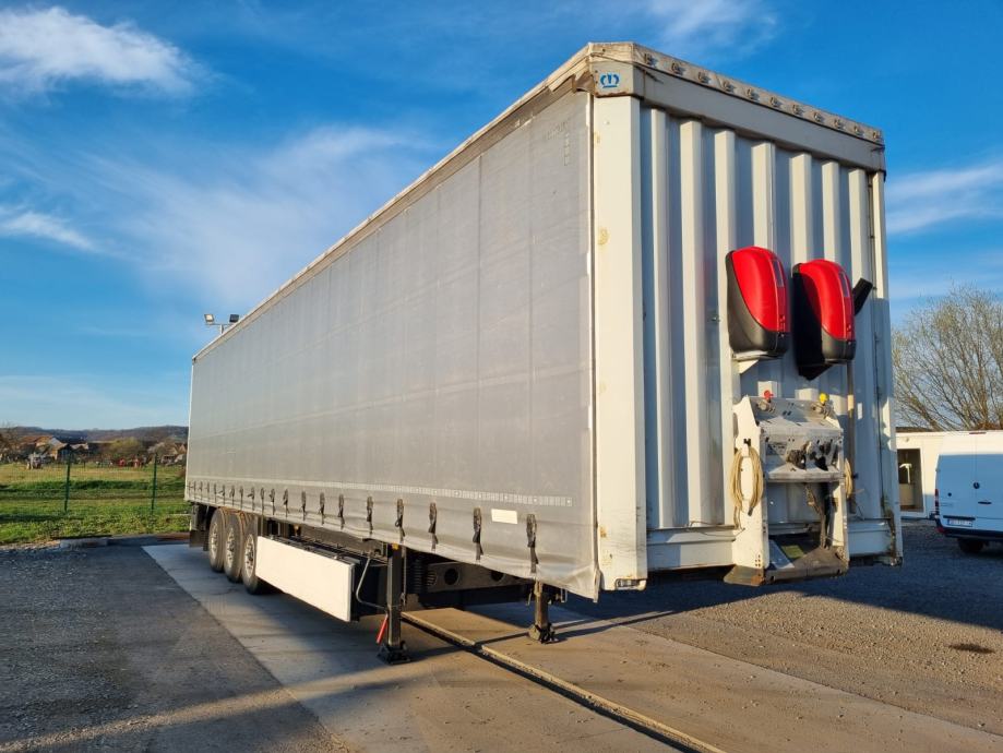 Krone SDP 27 PROFILINER, podizna osovina, nove kočnice, REG 01/24, 2015 ...