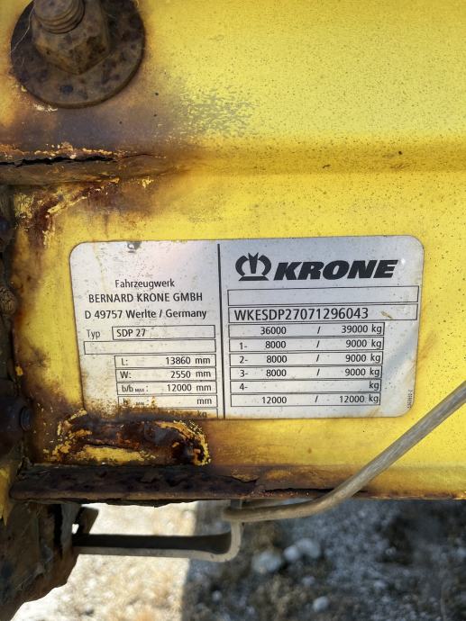 KRONE SDP 27, 2007 god.