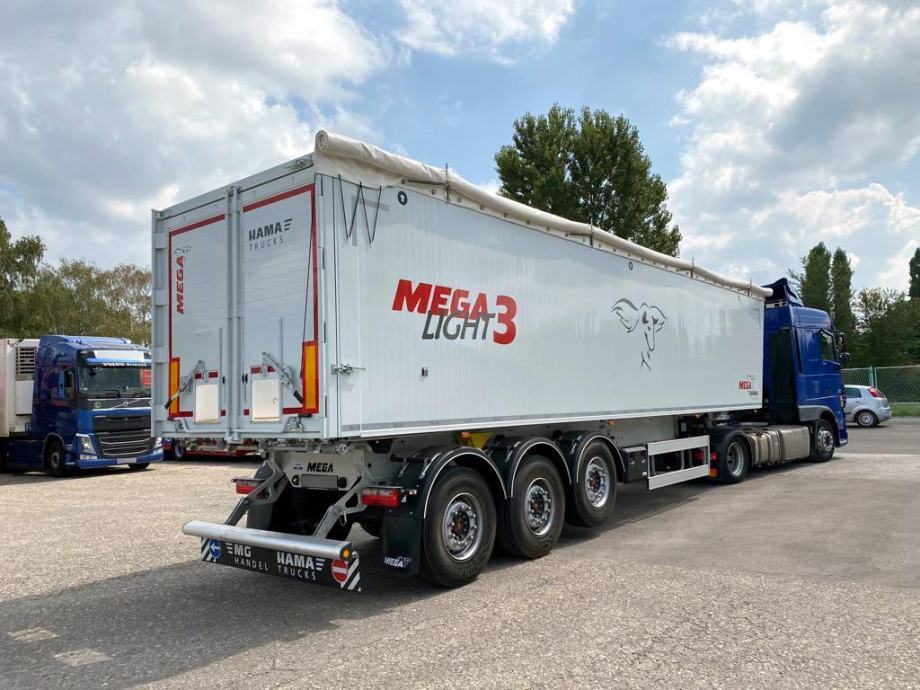 MEGA LIGHT 3 55m3 kiperica Podizna osovina SAF, 2022 god.