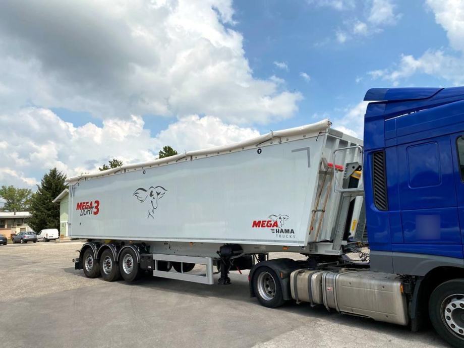 MEGA LIGHT 3 55m3 kiperica Podizna osovina SAF, 2022 god.