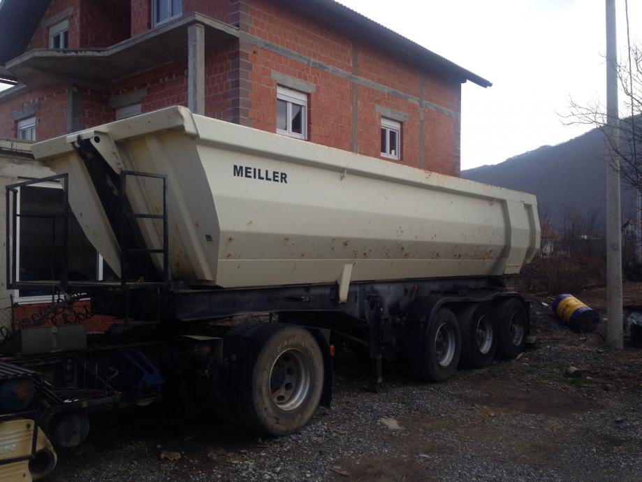 Poluprikolica kiper meiller, 1999 god.