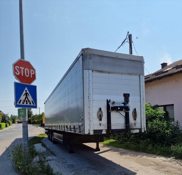 Schwarzmüller S1, podizna osovina, paletar, REG DO 02/25., 2013 god.