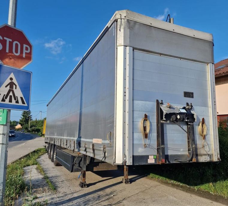 Schwarzmüller S1, podizna osovina, paletar, REG DO 02/25., 2013 god.