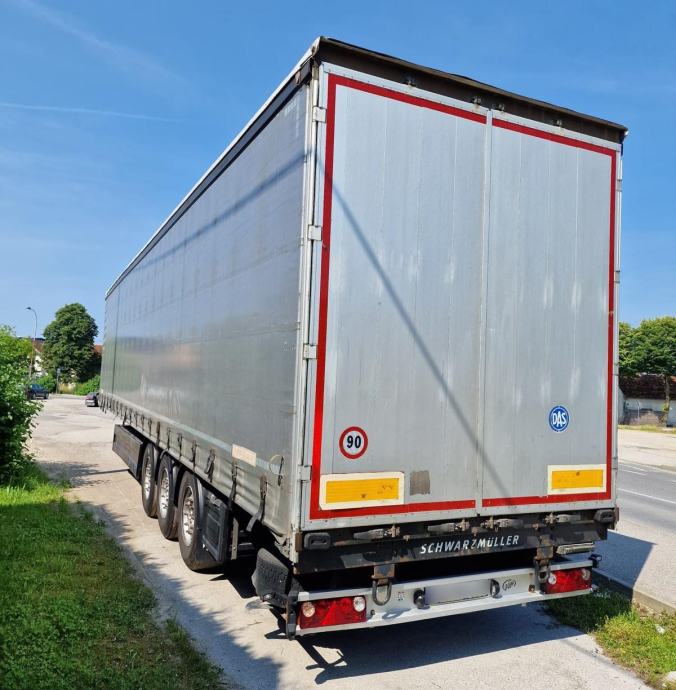 Schwarzmüller S1, podizna osovina, paletar, REG DO 02/25., 2013 god.