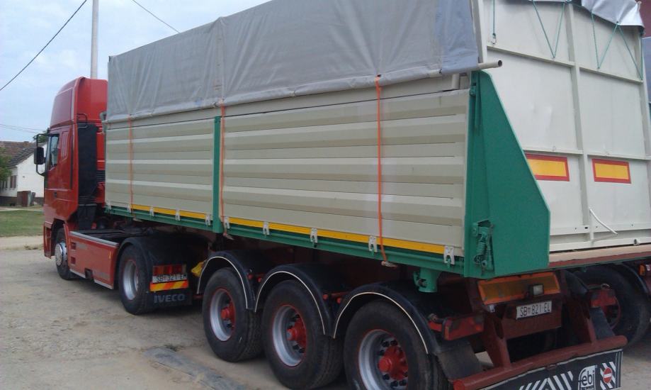 Kempf 42m3 kipa ljevo i nazad alu felge ekstra cijena 7500 eura!!, 1993 ...