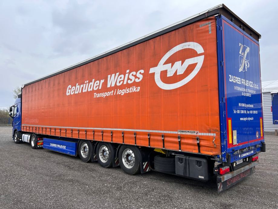 Schwarzmuller S1 mega (vario) 22.5 gume, 2017 god.