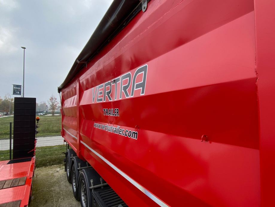 VERTRA TRAILER N3KA10 kiperica za otpad 64m³ - MOGUĆ NAJAM, 2024 god.