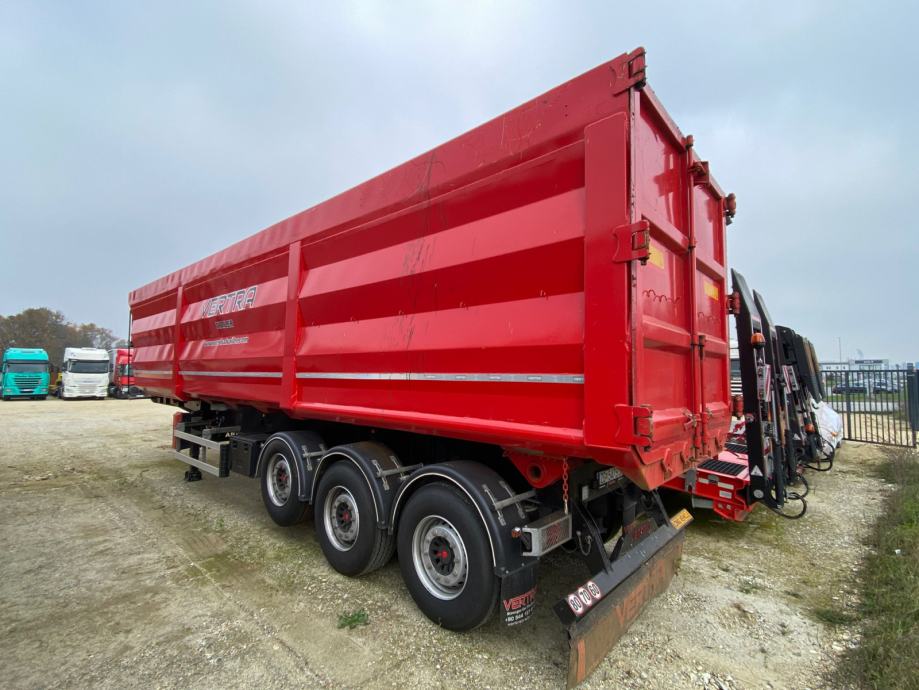 VERTRA TRAILER N3KA10 kiperica za otpad 64m³ - MOGUĆ NAJAM, 2024 god.