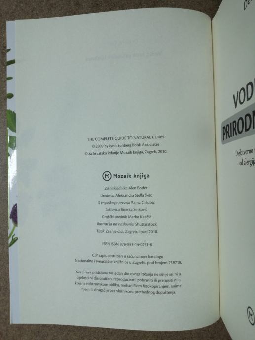 Debora Yost – Vodič kroz prirodne lijekove (Z66)