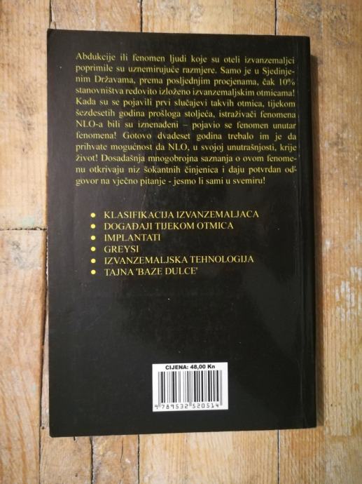 Hamilton, Tihomil - Otmice : fenomen unutar NLO fenomena