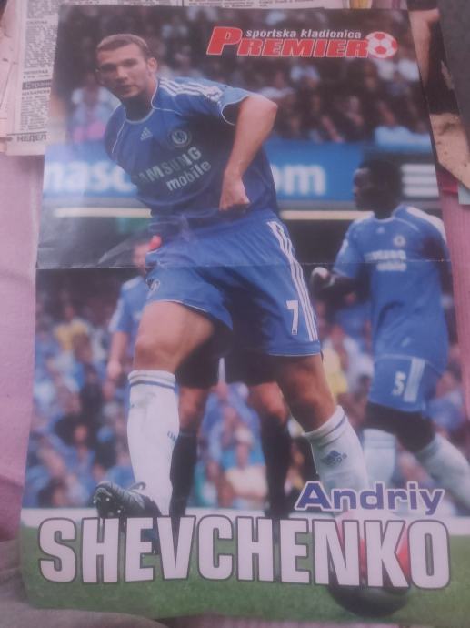 ANDRIY SHEVCENKO POSTER