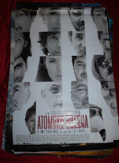 Filmski plakat : Atomski zdesna* skraćeni - 25kn