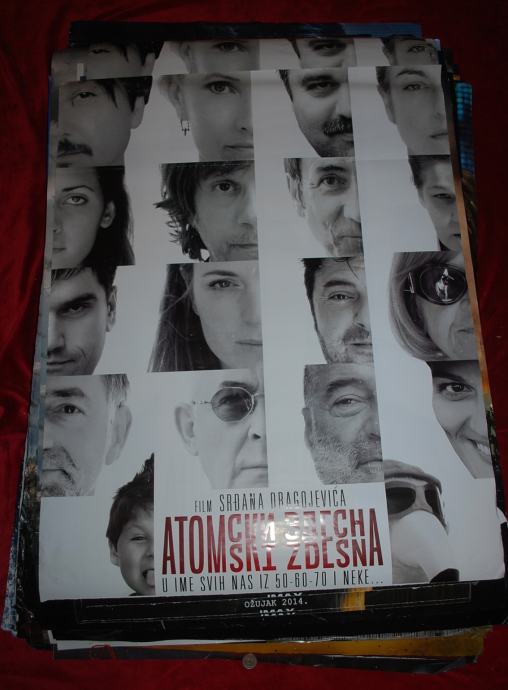 Filmski plakat : Atomski zdesna* skraćeni - 25kn