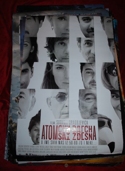 Filmski plakat : Atomski zdesna* skraćeni - 25kn