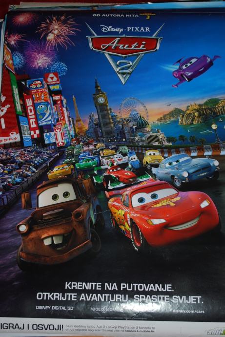 Filmski plakat - crtani : AUTI 2 (Walt Disney Pictures - Pixar)