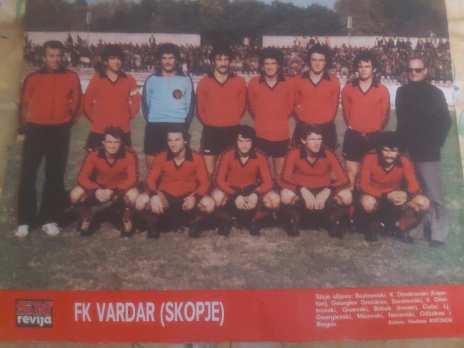 FK VARDAR SKOPJE POSTER