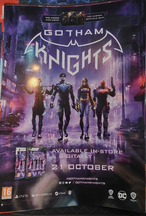Gotham Knights Poster A2
