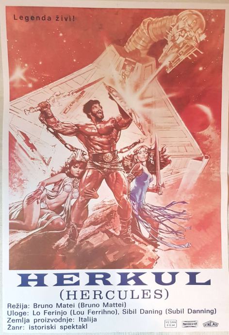 Hercules (1983) filmski plakat