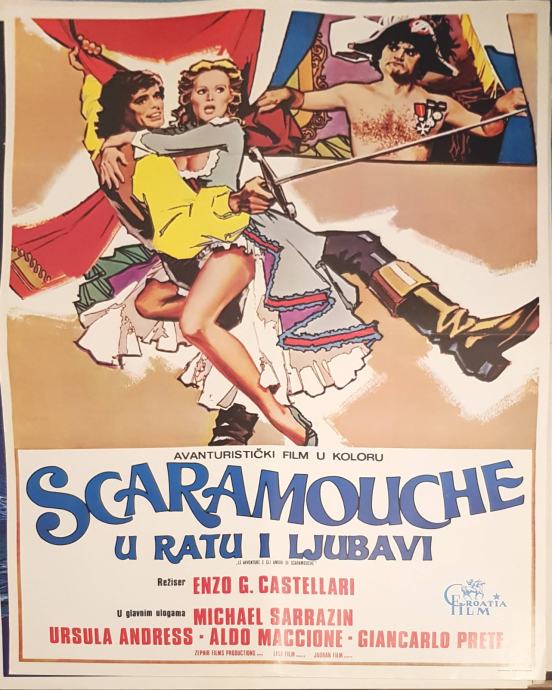 Le avventure e gli amori di Scaramouche (1976) filmski plakat Le avventure e gli amori di Scaramouche (1976) filmski plakat