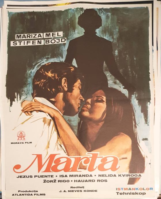 Marta (1971) filmski plakat