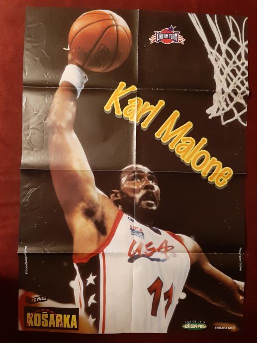 Mega poster Karl Malone/Shaquille ONeal
