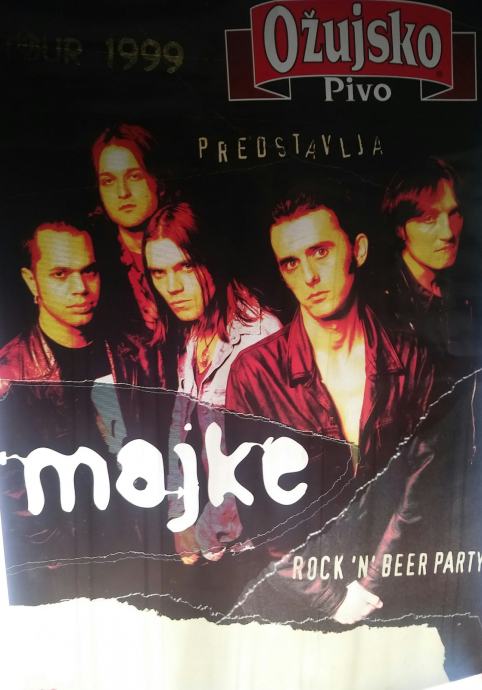 Plakat grupe Majke
