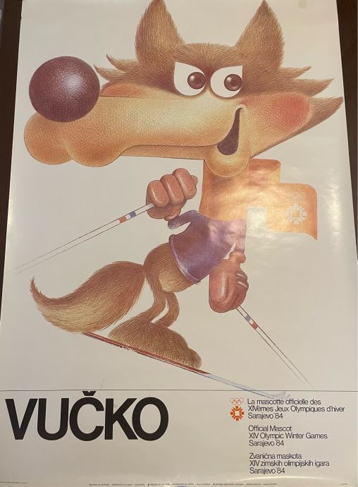 Plakat/poster Zimske olimpijske igre Sarajevo 1984