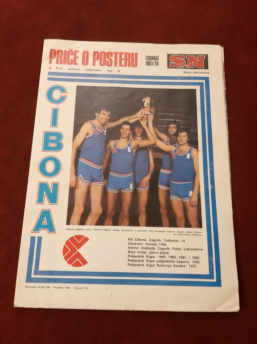Priče o posteru - Cibona - Specijalni serijal SN - Proljeće 1982