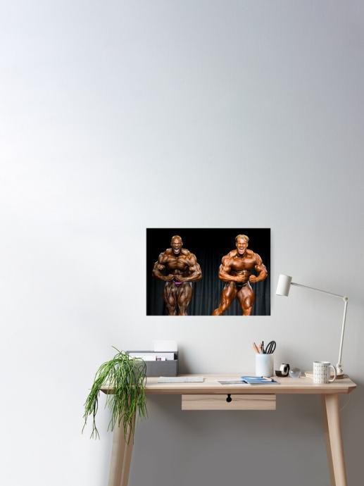 Ronnie Coleman VS Jay Cutler Poster