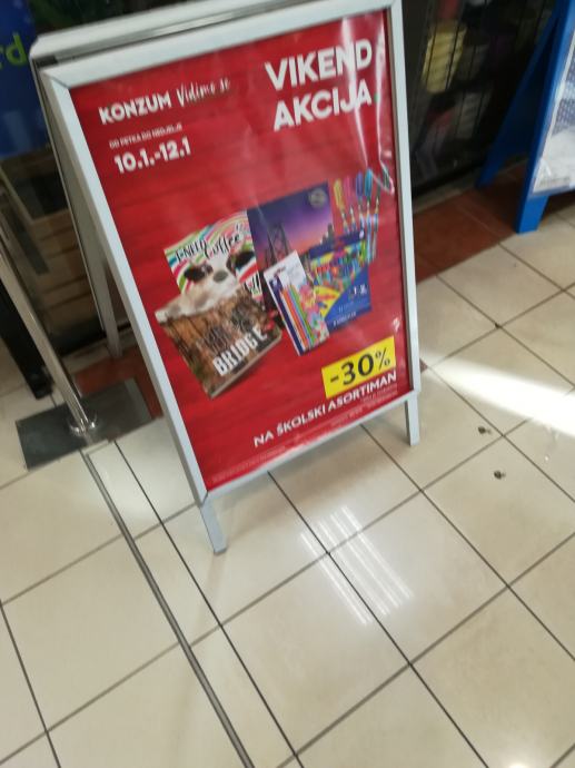 Stalak za reklamu ili plakat