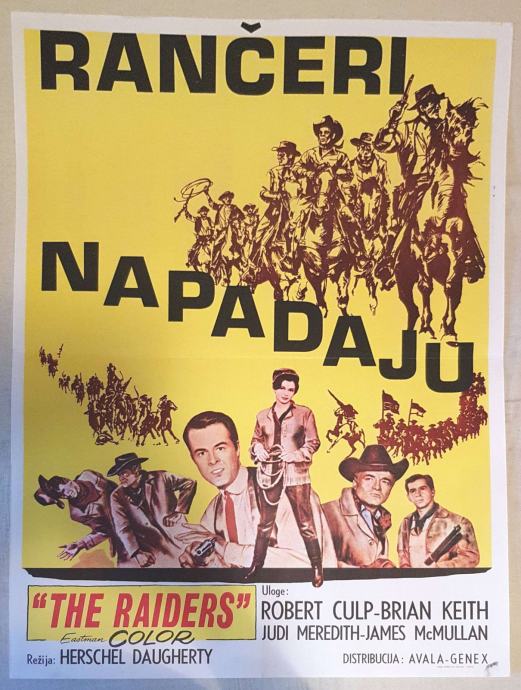 The Raiders (1963) filmski plakat
