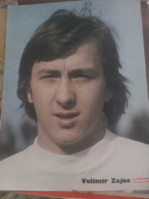 VELIMIR ZAJEC NK DINAMO POSTER 1979 GODINA